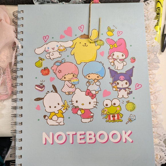 Sanrio | Other | Sanrio Hello Kitty And Friends Spiral Note Book | Poshmark